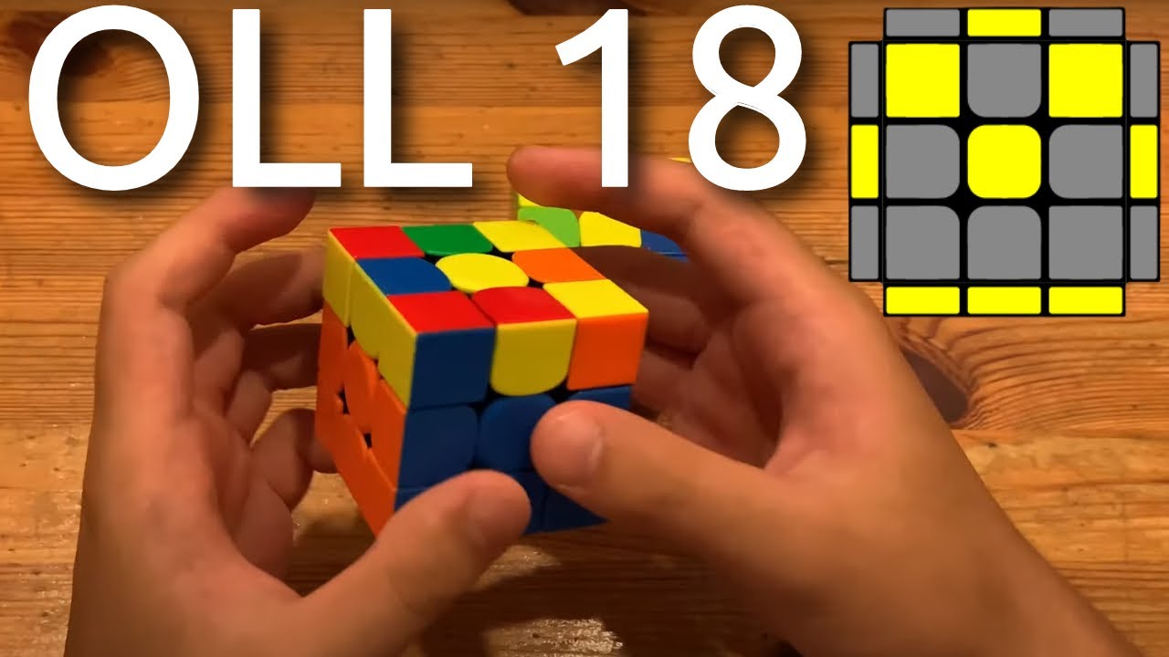 Alternative OLL 18 Algorithm! Easy 11 Mover - YouTube