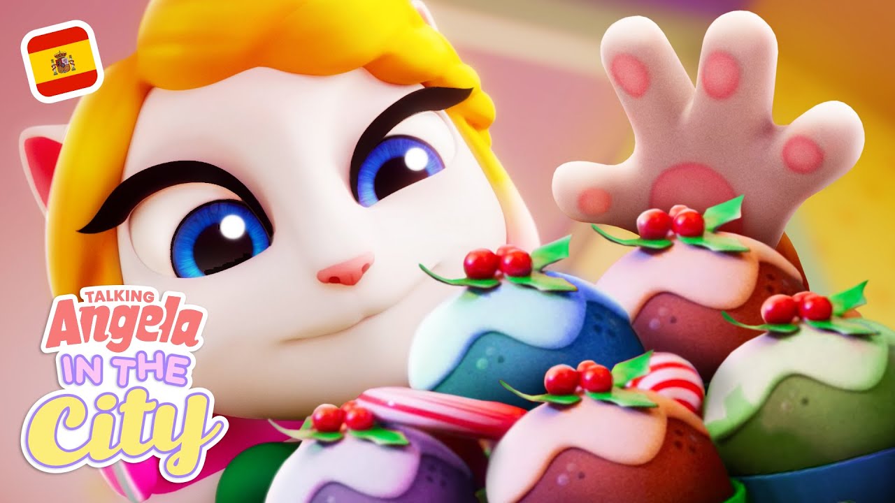 Vida en el apartamento 🏡🧖‍♀️☕️ Compilación de Talking Angela: En la ...