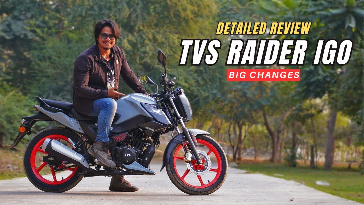 Tvs Raider IGO 125 Full Detailed Review, Ride and Price - YouTube