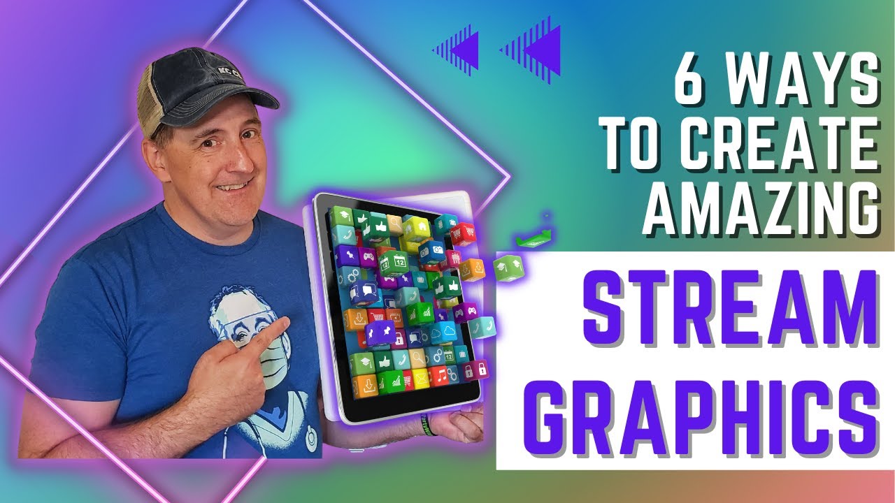 6 Ways to Create Amazing Streaming Graphics - YouTube