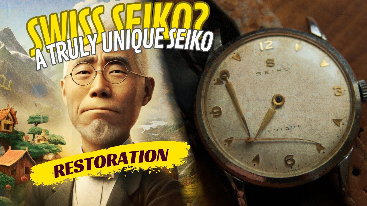 The cheap copy that made a company great. Vintage restoration of Seiko ...