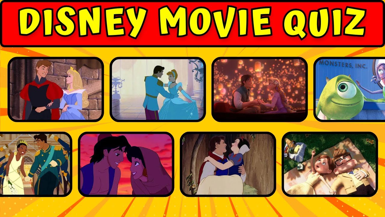 Disney Movie Quiz | Ultimate Disney Quiz 😉🧠| Disney World🌎 - YouTube
