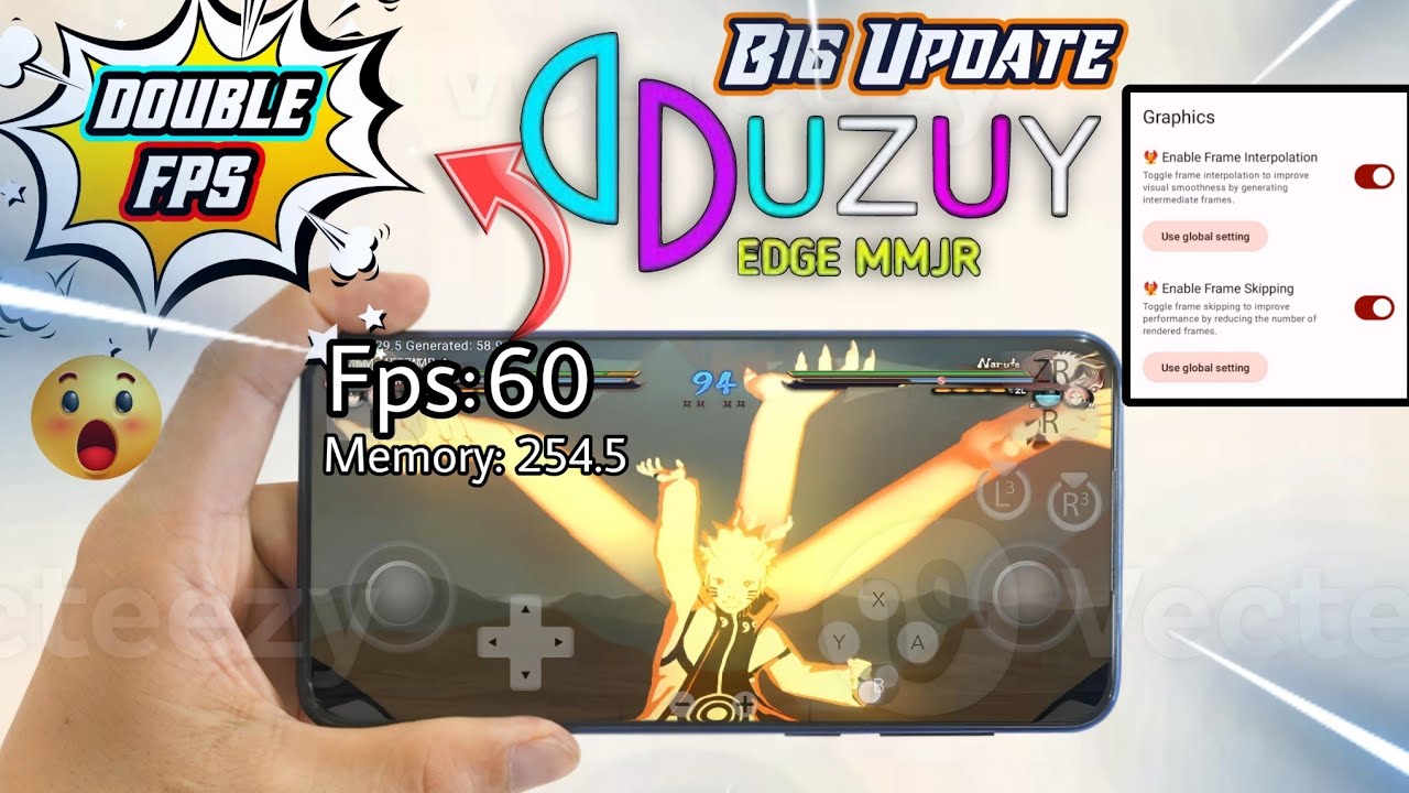 🔥Uzuy | Biggest Update | Frame Skip&Frame Generation Test | Naruto ...