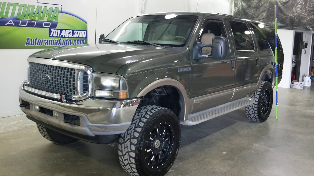 2002 Ford Excursion Limited7.3 l, 161,000 mi, 4x4 - YouTube