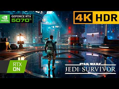 [4K HDR] THE BEAUTY OF STAR WARS JEDI: SURVIVOR | ULTRA GRAPHICS SHOWCASE | RTX 5070 Ti GAMEPLAY
