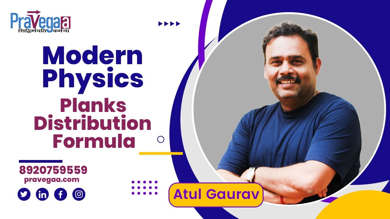 Lecture 6 A Planks Distribution Formula - YouTube