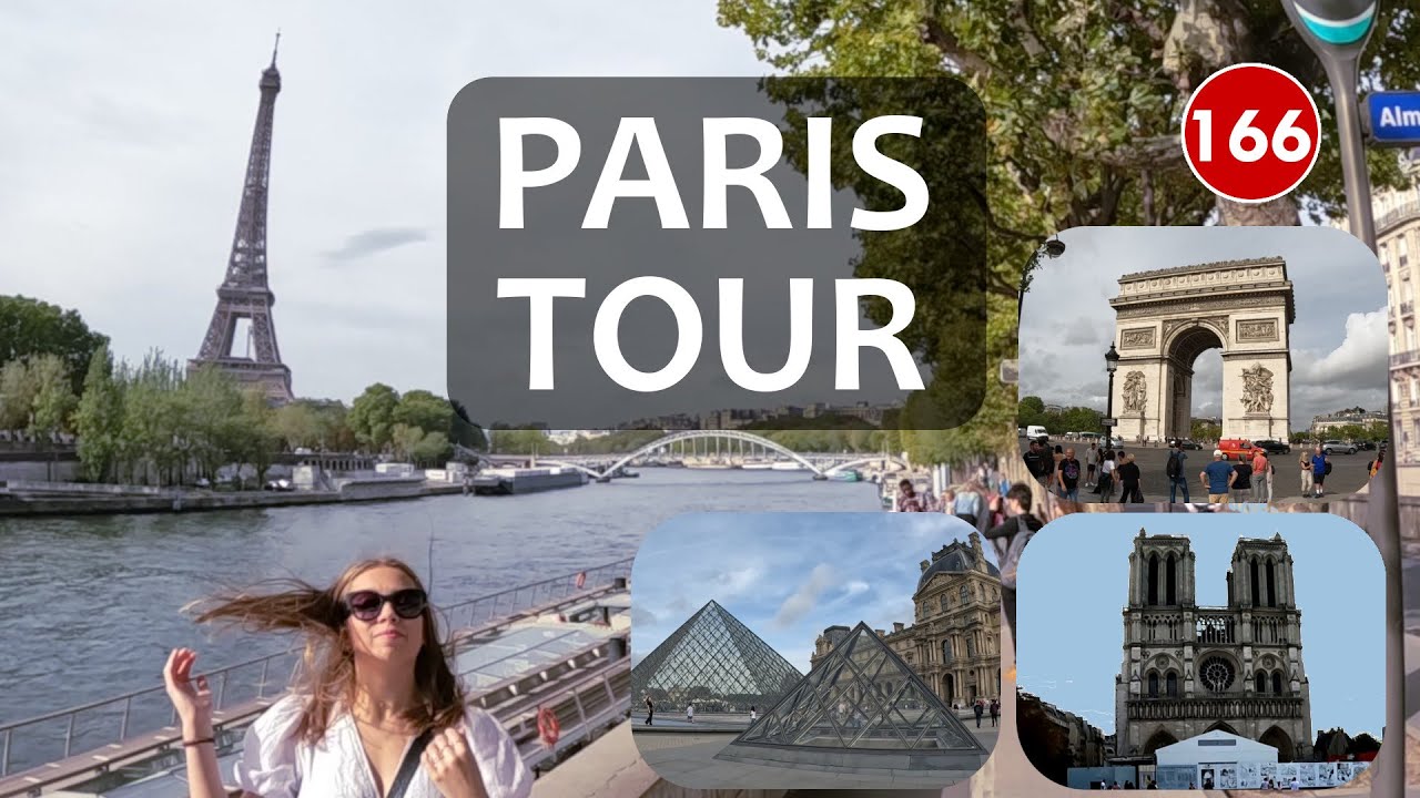 Treadmill Virtual Run 166: Tour of Paris, France - YouTube