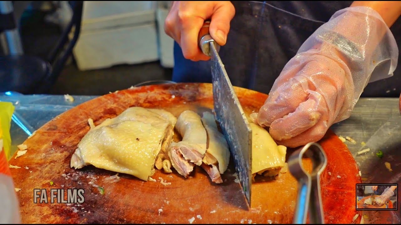 Saltwater Chicken / 鹹水雞 - Taiwanese Street Food - YouTube