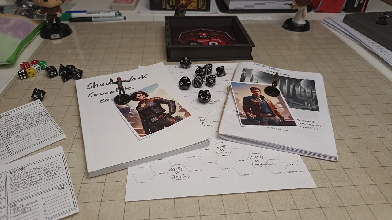 Star Dark Adventures in the Outer Fringe - Space-Opera Board RPG ...