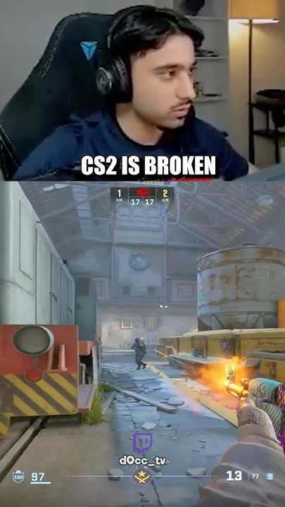 CS2 IS BROKEN #twitch #d0cc_tv #cs2 #counterstrike2 #csgo - YouTube