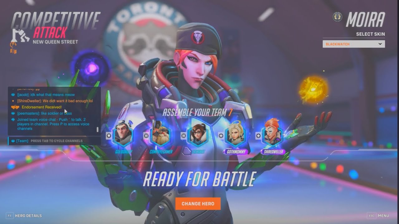 Overwatch 2 PC Competitive Moria Gameplay (GothMommy) - YouTube