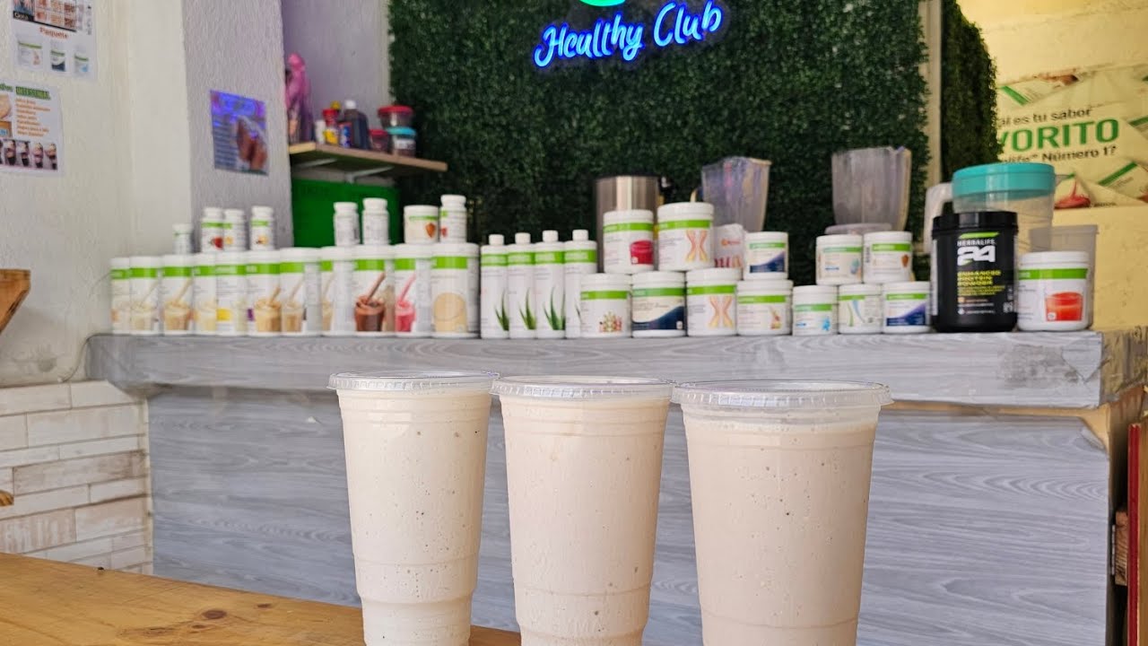 Como Hacer una Malteada Herbalife Cremosa y espesa - YouTube