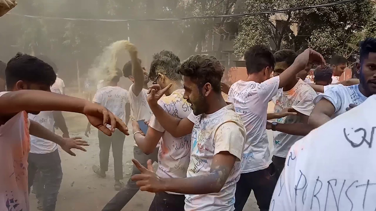 #Rag Day 2020.... 23 Batch Savar Model College - YouTube