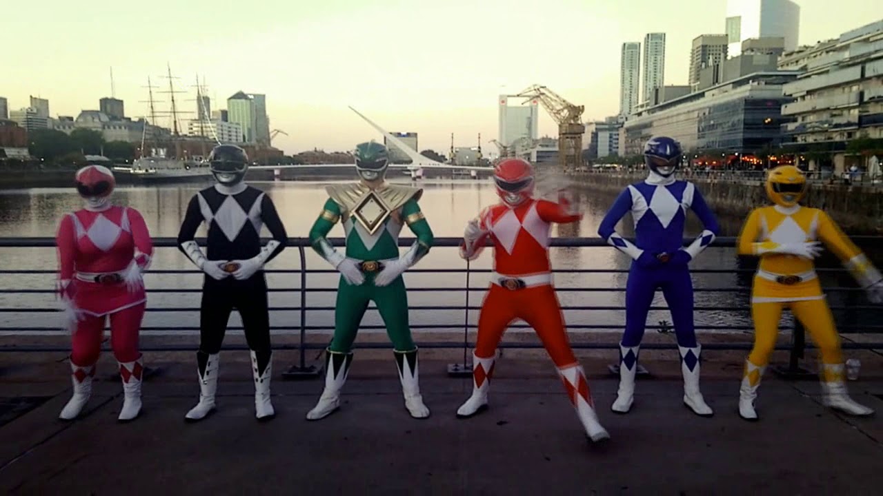 Power Rangers Super MegaForce cosplay - Legendary Ranger Mode - YouTube