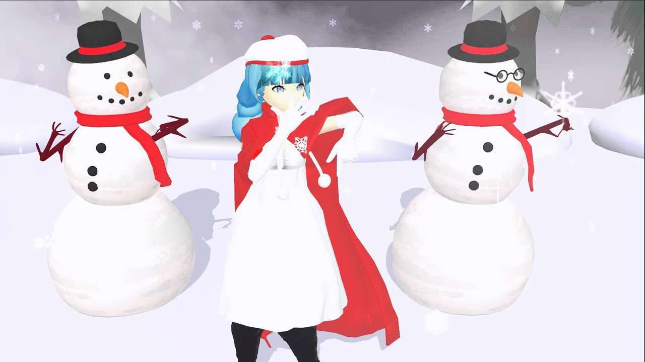 MMD Melting Snow Man's Love Song {Miku and Her Snowmen} - YouTube