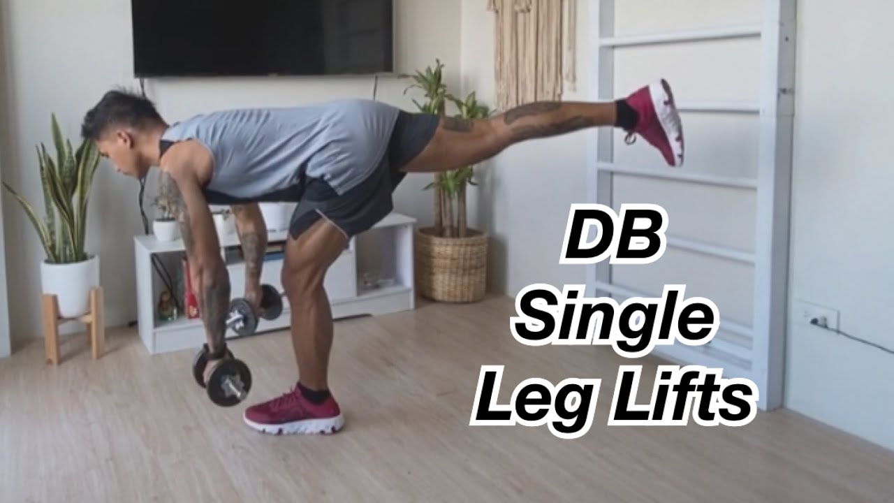 HOW TO: DB Single Leg Lifts - YouTube