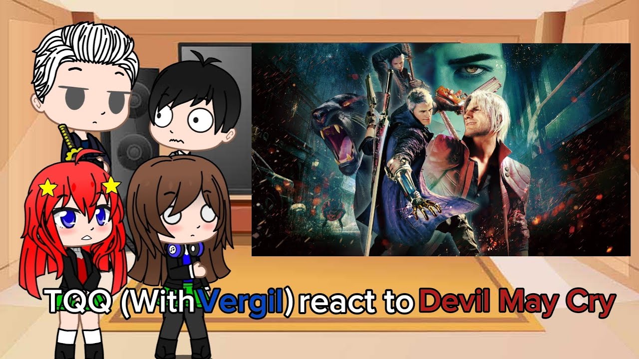The Quintessential Quintuplets (With Vergil) react to Devil May Cry ...