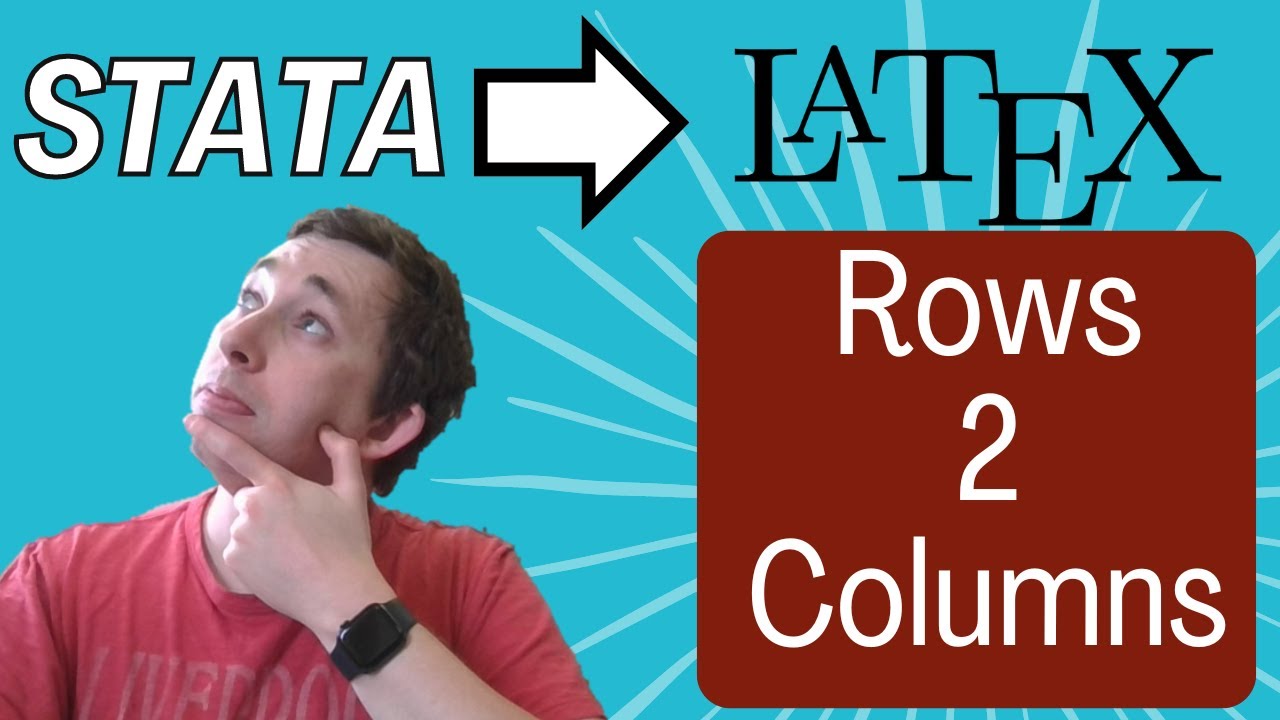 An ABSOLUTELY EASY Way to Export Multiple Stages as Columns in Stata ...