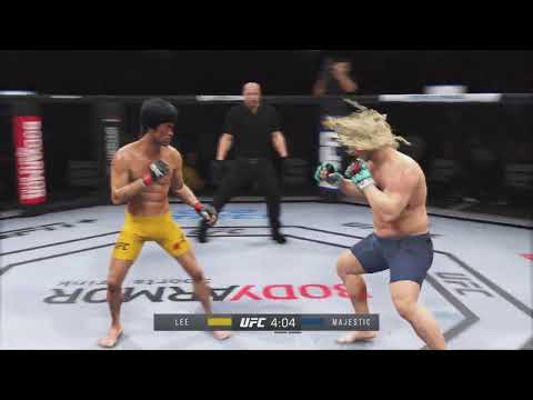 PS5 | Bruce Lee vs. Mandy Majestic (plus size) | EA Sports UFC 4