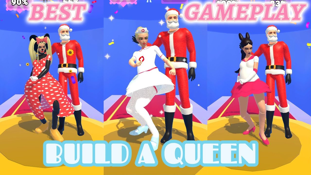 Build A Queen Royal Beauty! My Best Build A Queen Gameplay Video Part ...