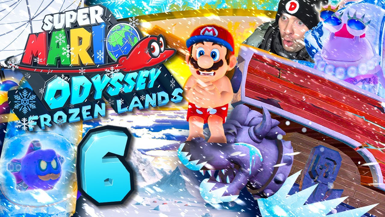 SUPER MARIO ODYSSEY FROZEN LANDS 🥶 #6: Frostiges Küstenland mit Bowsers ...