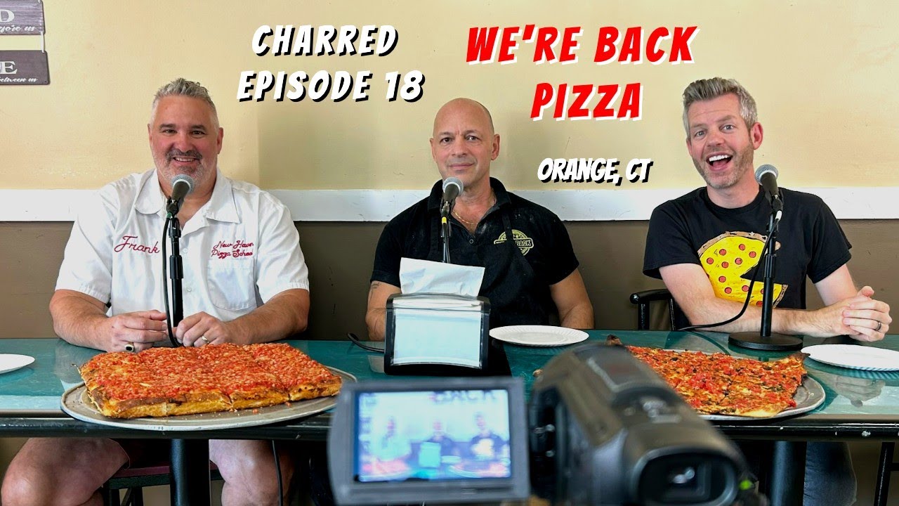 Best Grandma Slice In CT | We're Back Pizza Orange, CT | Charred ...