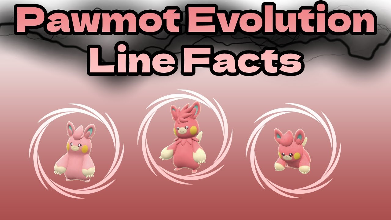 Pawmot evolution line FACTS [Pokémon Scarlet & Violet] - YouTube