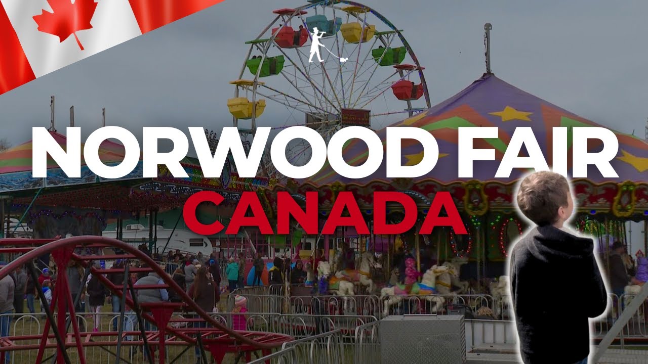 Thanksgiving Walk Around the Norwood Fair in Canada 🇨🇦 Ontario Walking ...