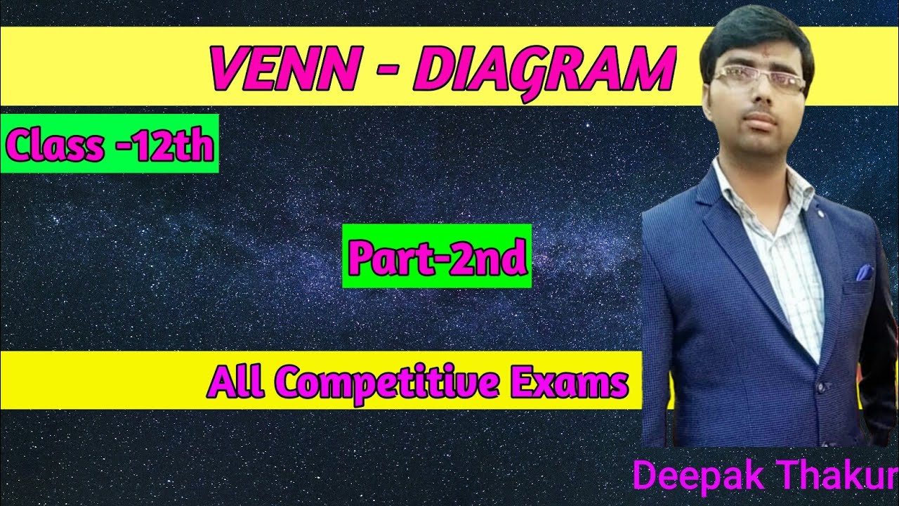 Class-12th|RRB NTPC 2019||Reasoning||by Deepak sir||VENN DIAGRAM ...