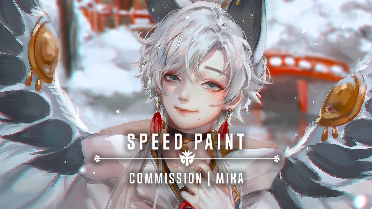 Mika SPEED PAINT COMMISSION - YouTube
