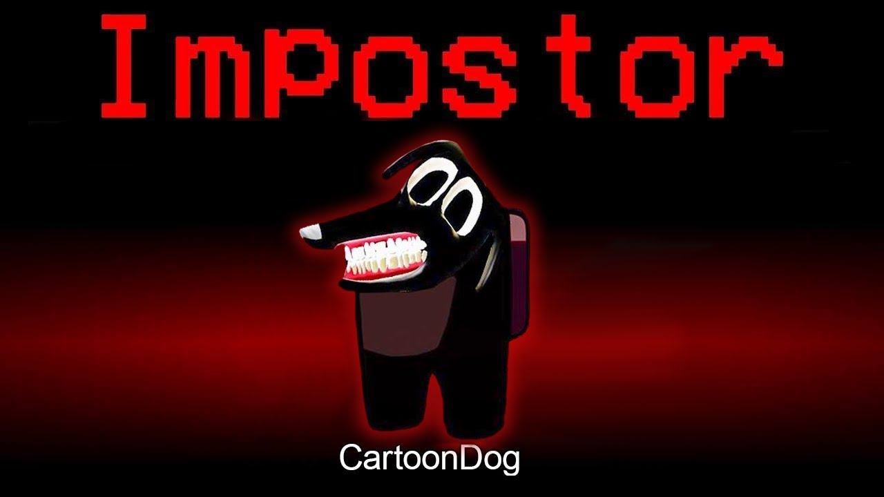 Among Us ale CARTOON DOG TO IMPOSTOR! - YouTube