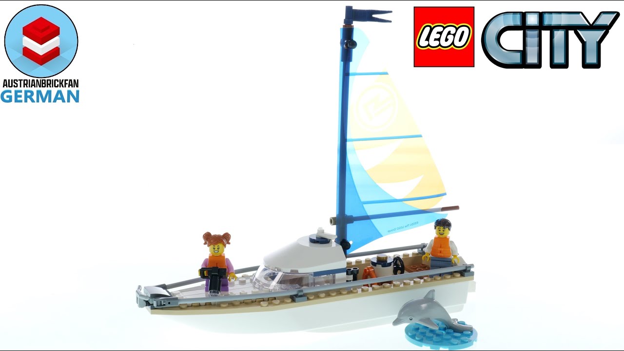 LEGO City 60438 Segelboot – LEGO Speed Build - YouTube