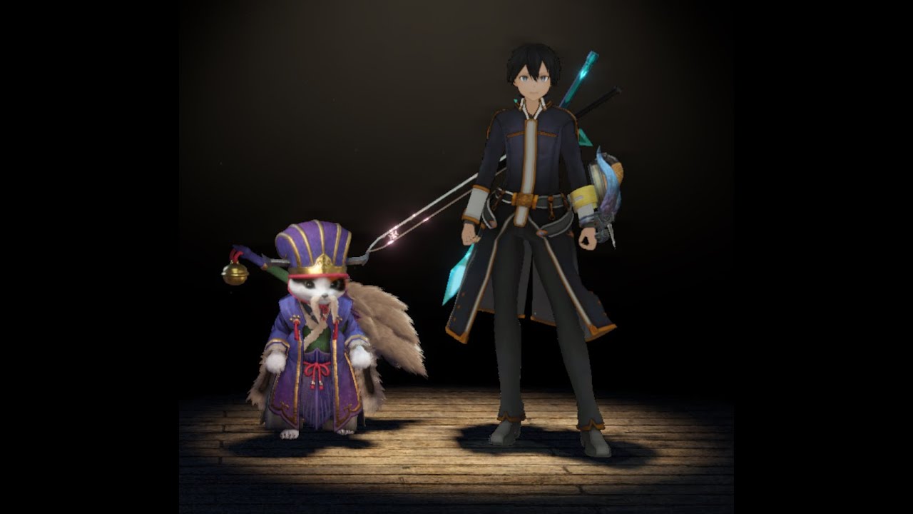 Monster Hunter World Dual Blades Mods | SAO Kirito | Character and ...