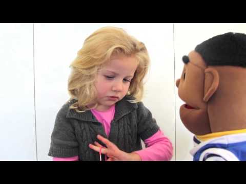 Putting Shoes on with Zara