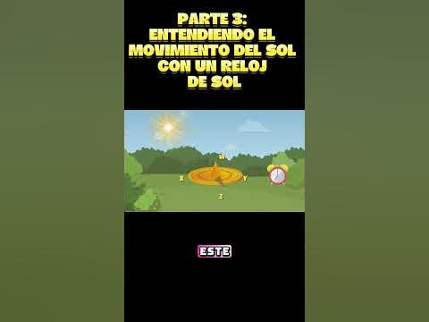 PARTE 3:🌞 Entendiendo el Movimiento del Sol con un Reloj de Sol ...