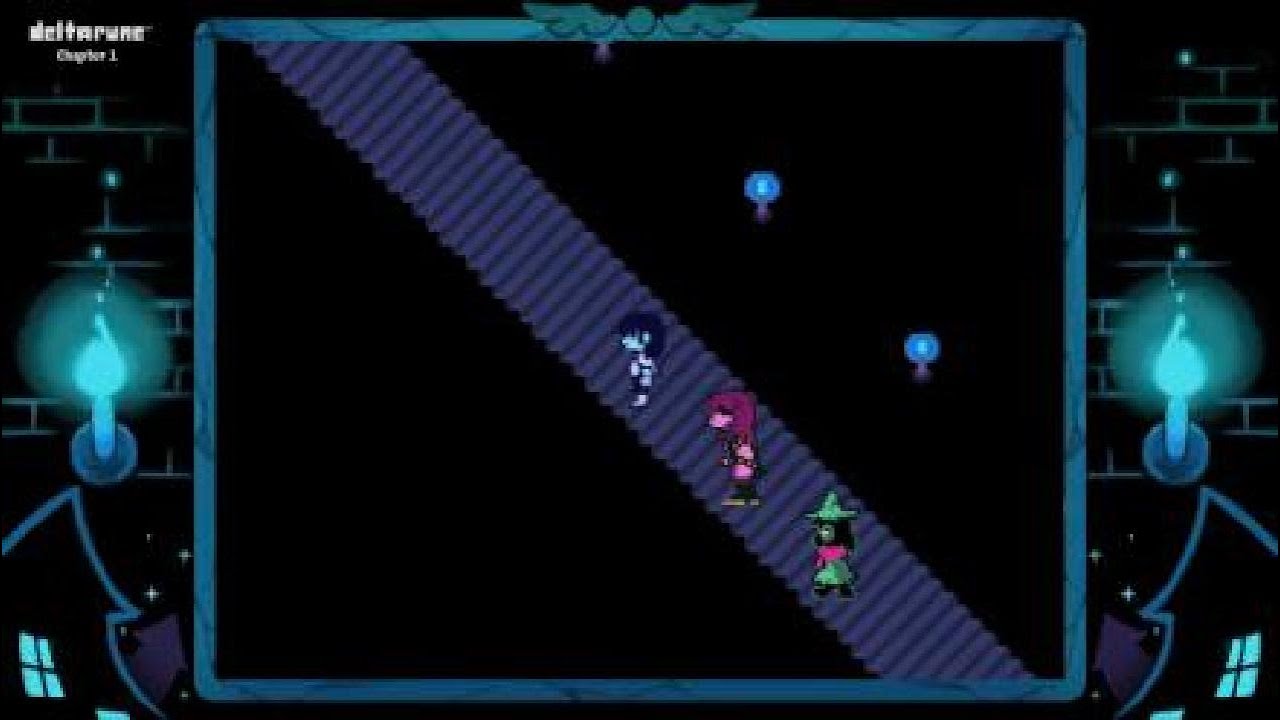 How to get to Jevil in Deltarune - YouTube