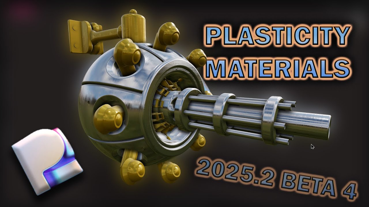 PLASTICITY has a Brand New MATERIAL LIBRARY. Any Good?! - YouTube