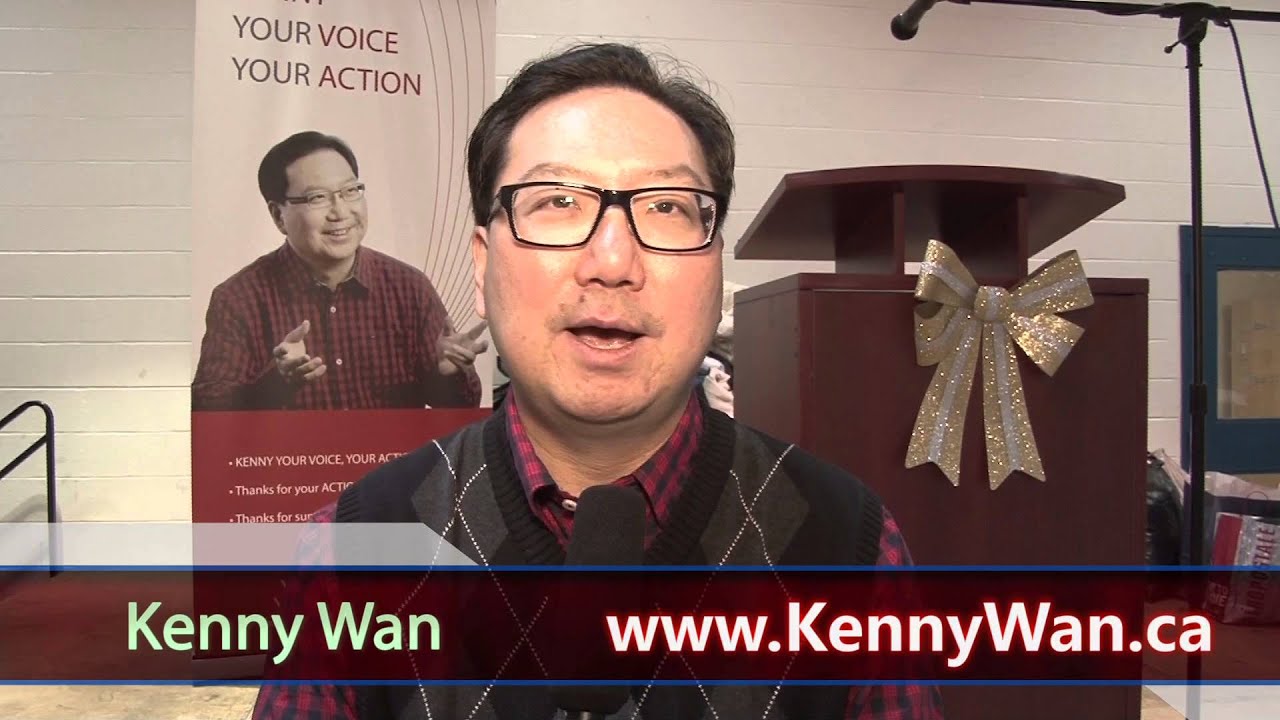 Kenny Wan Community Event Clothing Drive Cantonese - YouTube