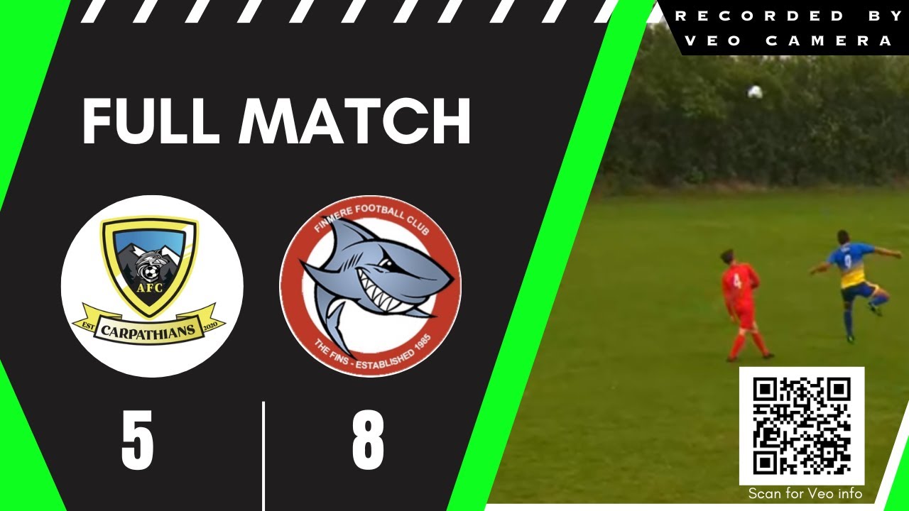 Full Match: AFC Carpathians VS Finmere FC | 8 - 5 | - YouTube