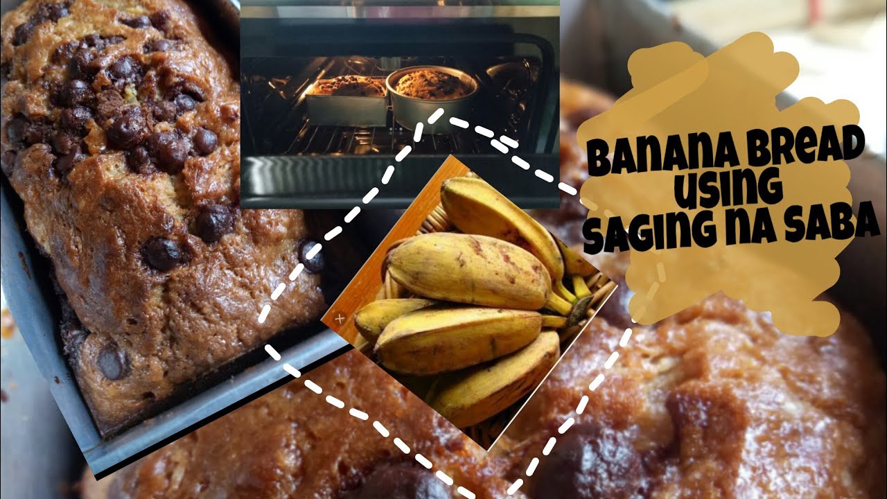 Moist banana bread | banana bread using saging na saba| easybananabread ...