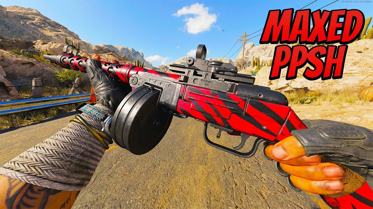 This 8 Attachment PPSH-41 is INSANE (Best PPSH-41 Class Setup) - Cold ...