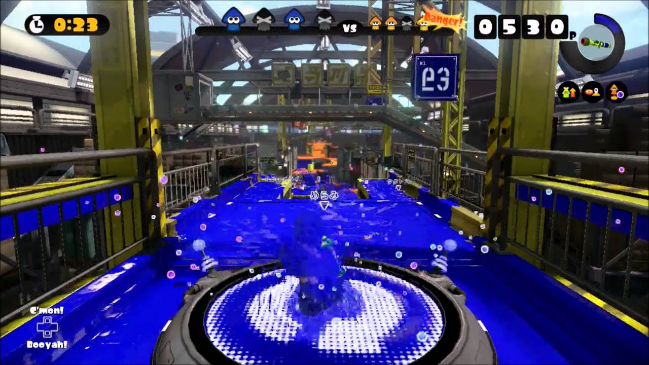 New Splatoon Weapon Luna Blaster Gameplay - YouTube