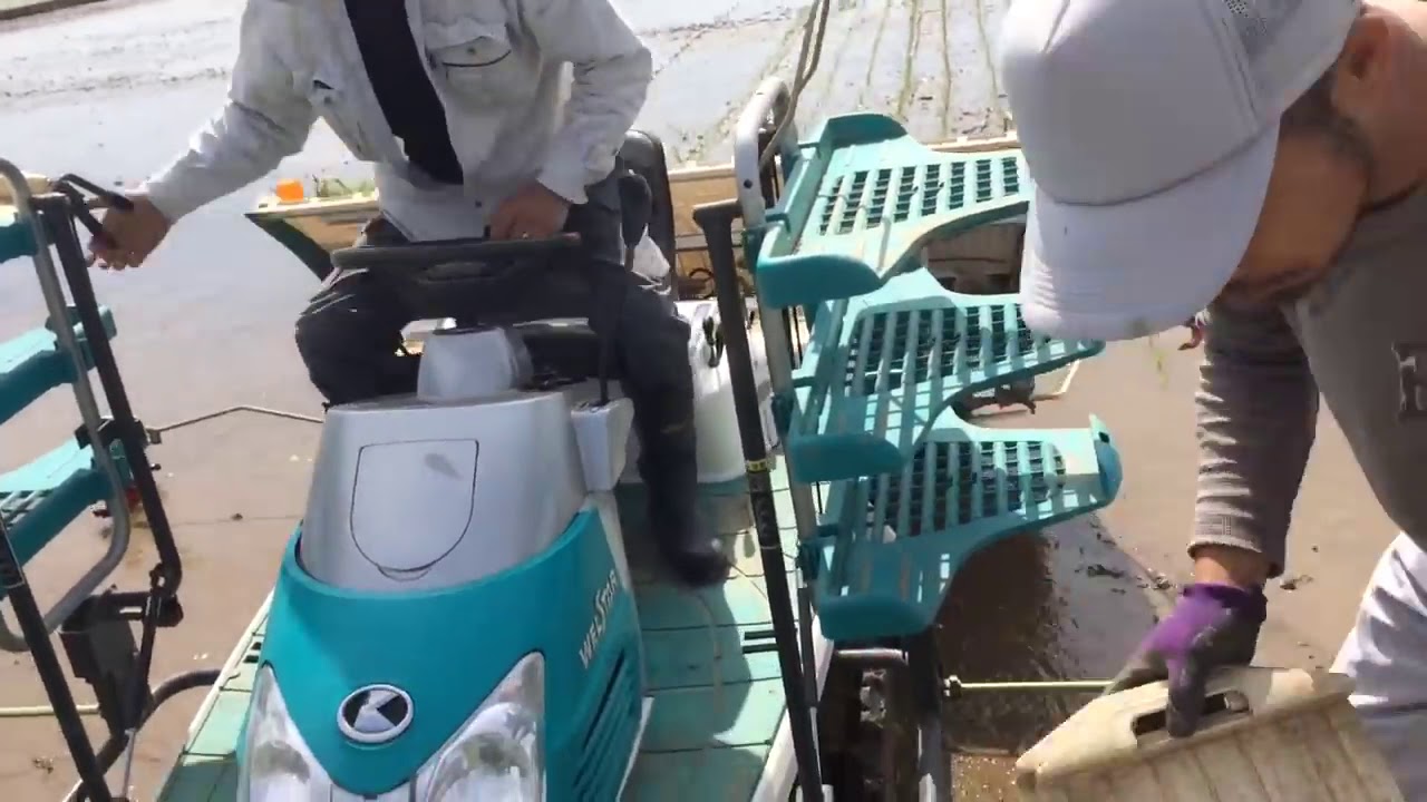 Agriculture Technology in japan modern Cultivatio of Rice - YouTube