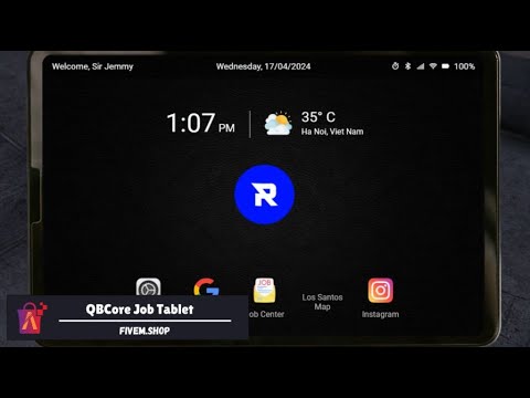 FiveM Job Tablet #fivem #tablet #ui - YouTube