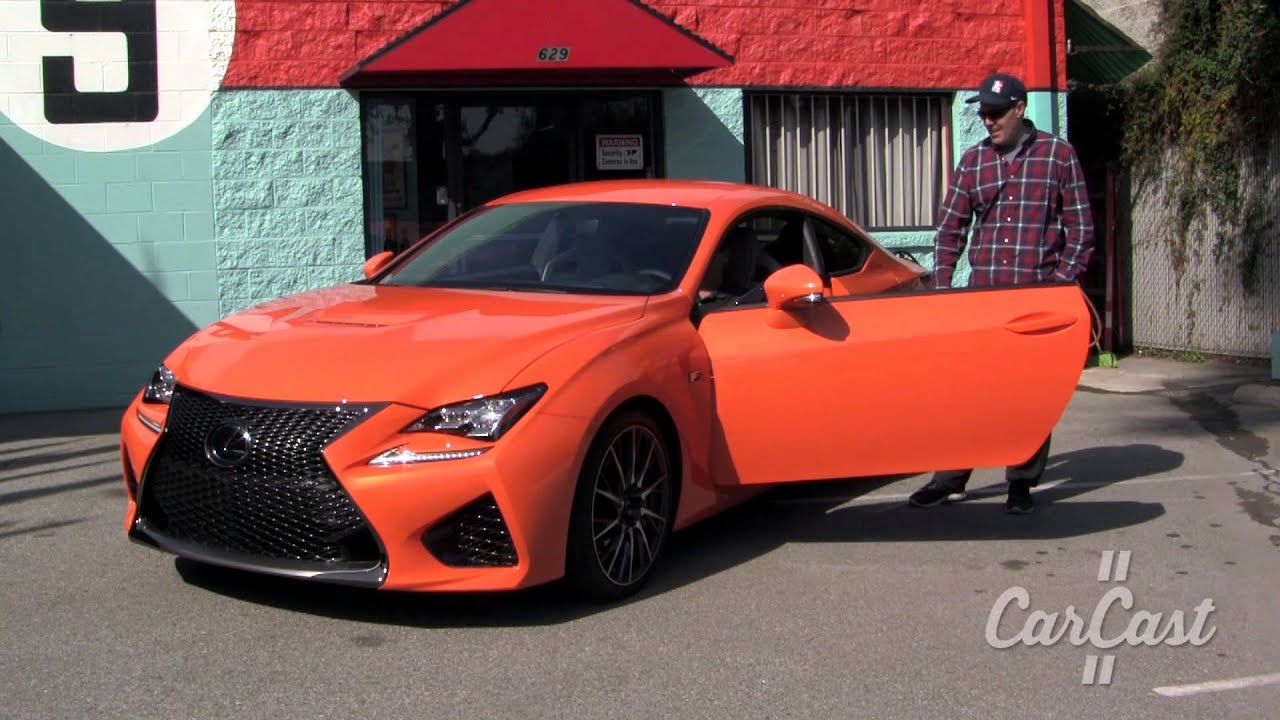 2015 Lexus RC F - CarCast with Adam Carolla - YouTube