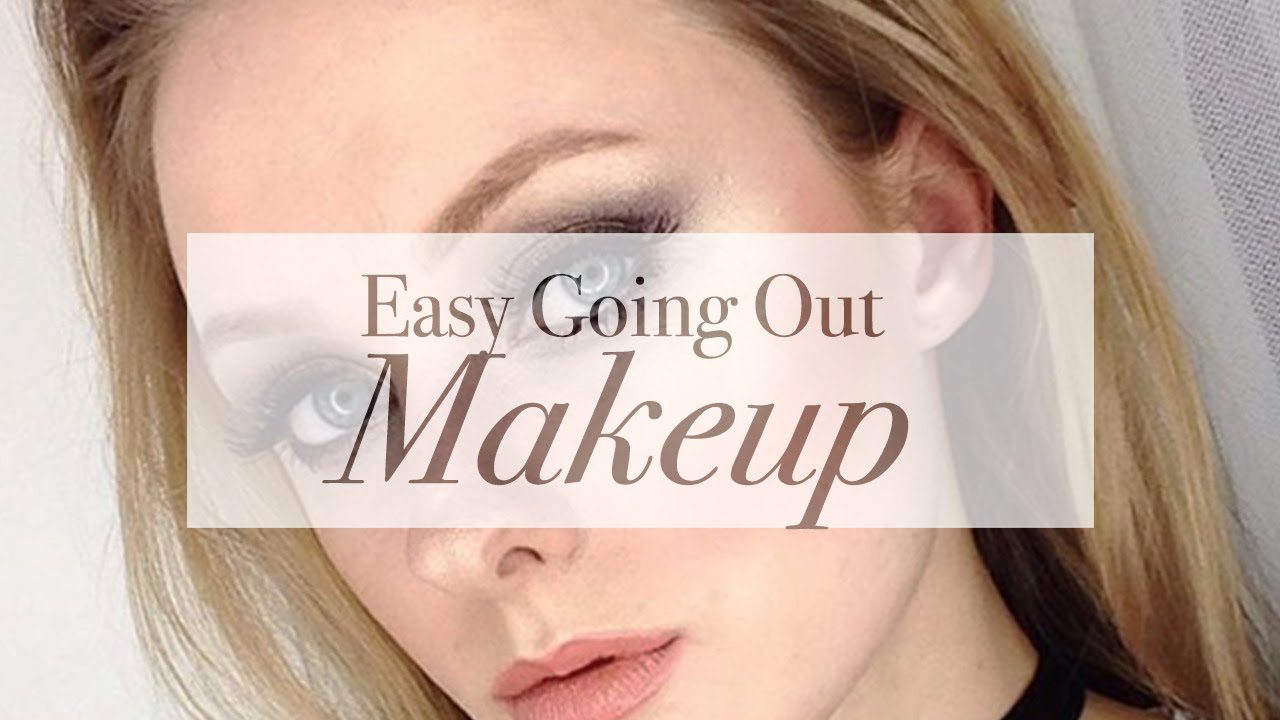 EASY EVENING MAKEUP TUTORIAL | KlaudiaW - YouTube