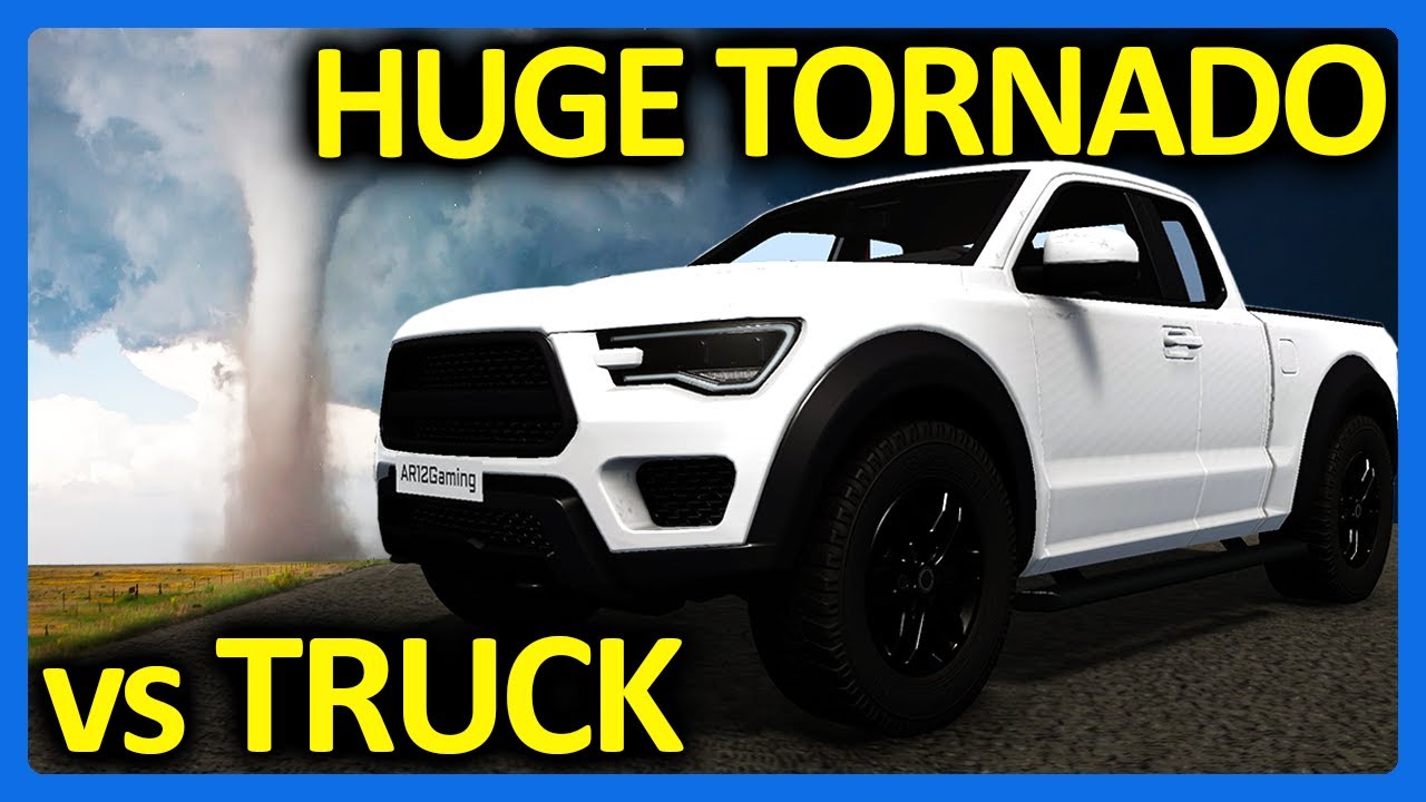 I Drove a Car Into The World's BIGGEST Tornado in Storm Chasers!! - YouTube