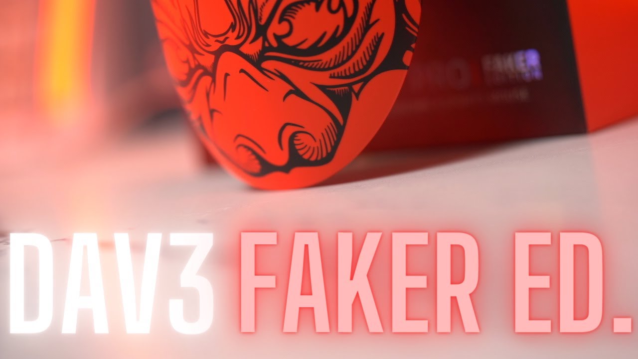 Razer Deathadder V3 Faker Edition - YouTube