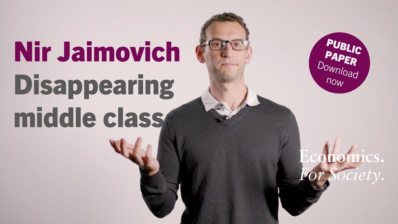 Nir Jaimovich: Disappearing middle class (summary) - YouTube