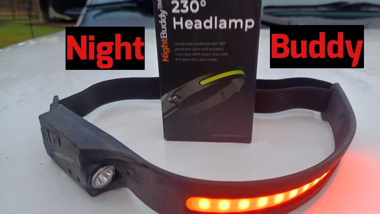 The Night Buddy. The last headlamp you'll ever need #headlamp #led # ...